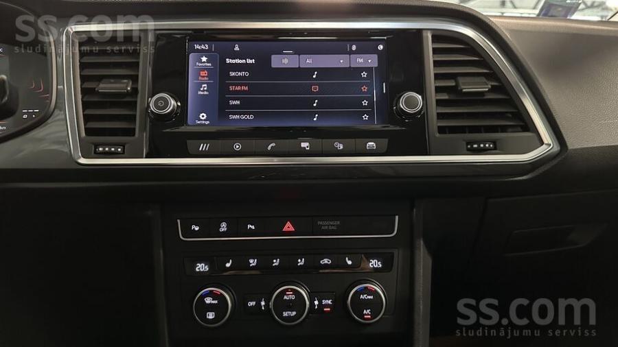 Серый Сеат Ateca 2023 в Рига, объемом двигателя 1.50 л и пробегом 45 тыс. км за 22900 €, фото 21 на AUTOMOTO.COM.LV