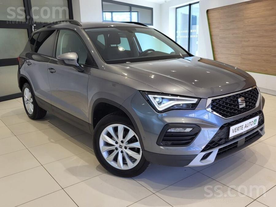 Серый Сеат Ateca 2023 в Рига, объемом двигателя 1.50 л и пробегом 25 тыс. км за 24490 €, фото 1 на AUTOMOTO.COM.LV