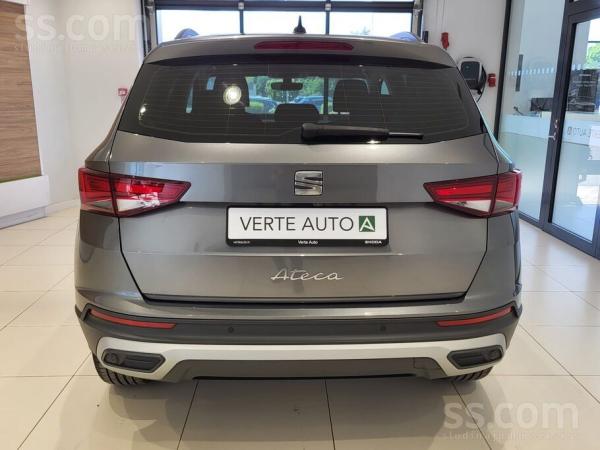 Pelēks SEAT Ateca 2023 Rīga, ar dzinēja tilpumu 1.50 L un nobraukumu 25 tūkst. km par 24490 €, foto 5 vietnē AUTOMOTO.COM.LV