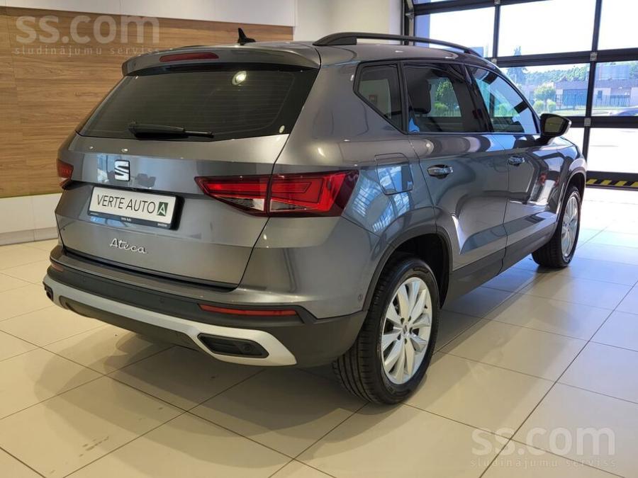 Серый Сеат Ateca 2023 в Рига, объемом двигателя 1.50 л и пробегом 25 тыс. км за 24490 €, фото 7 на AUTOMOTO.COM.LV