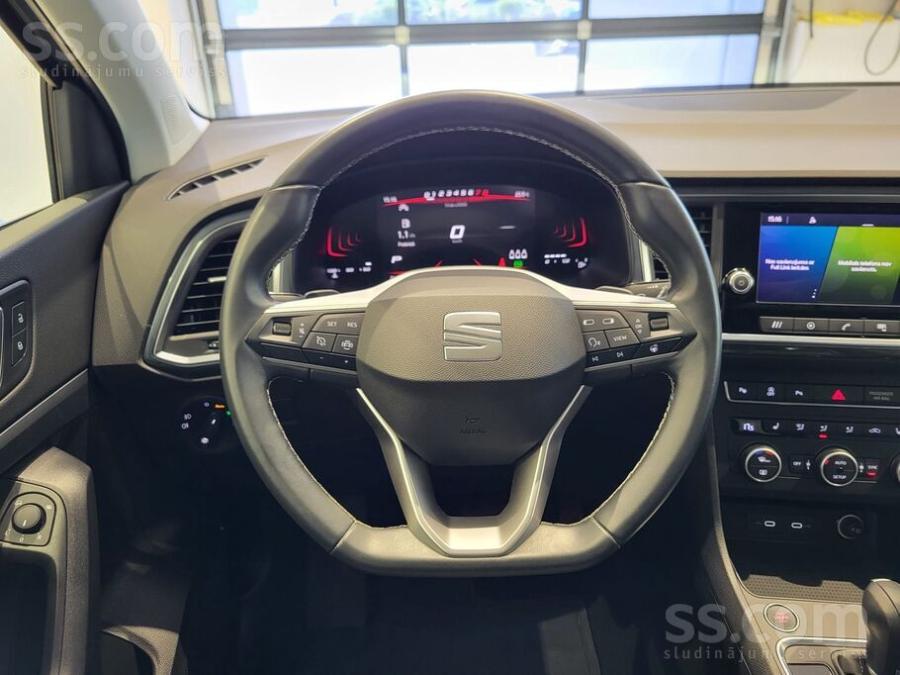 Серый Сеат Ateca 2023 в Рига, объемом двигателя 1.50 л и пробегом 25 тыс. км за 24490 €, фото 9 на AUTOMOTO.COM.LV