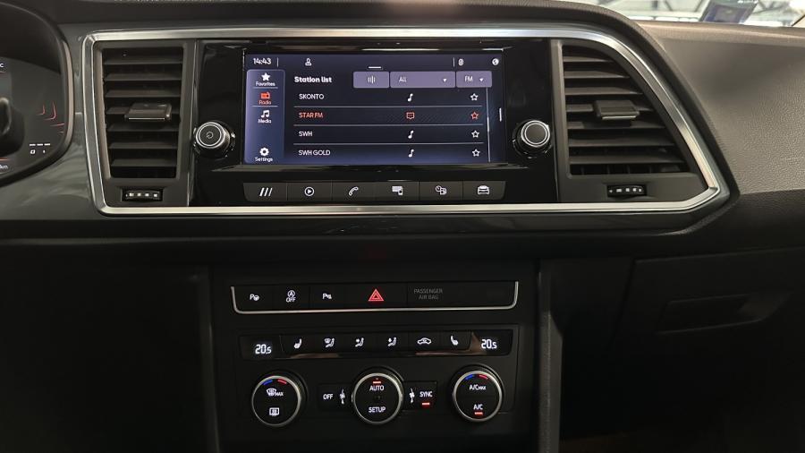 Pelēks SEAT Ateca 2023 Rīga, ar dzinēja tilpumu 1.50 L un nobraukumu 45 tūkst. km par 2290000 €, foto 20 vietnē AUTOMOTO.COM.LV