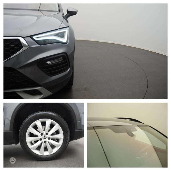 Pelēks SEAT Ateca 2023 Viļņa, ar dzinēja tilpumu 1.50 L un nobraukumu 65 tūkst. km par 21900 €, foto 7 vietnē AUTOMOTO.COM.LV