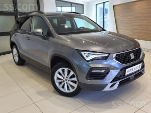 Grey SEAT Ateca 2023 in Riga, with an engine capacity of 1.50 L and mileage of 24 thousand km for 24290 €, photo  on AUTOMOTO.COM.LV