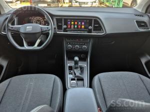 Grey SEAT Ateca 2023 in Riga, with an engine capacity of 1.50 L and mileage of 24 thousand km for 23490 €, photo 9 on AUTOMOTO.COM.LV