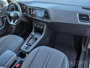 Grey SEAT Ateca 2023 in Riga, with an engine capacity of 1.50 L and mileage of 24 thousand km for 23490 €, photo 10 on AUTOMOTO.COM.LV