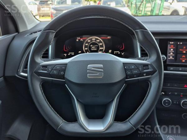 Pelēks SEAT Ateca 2023 Rīga, ar dzinēja tilpumu 1.50 L un nobraukumu 24 tūkst. km par 23490 €, foto 11 vietnē AUTOMOTO.COM.LV