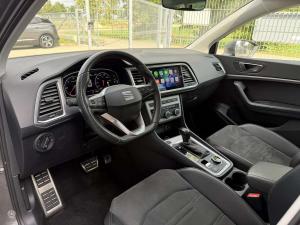 Grey SEAT Ateca 2023 in Siauliai, with an engine capacity of 1.97 L and mileage of 137 thousand km for 21990 €, photo 13 on AUTOMOTO.COM.LV