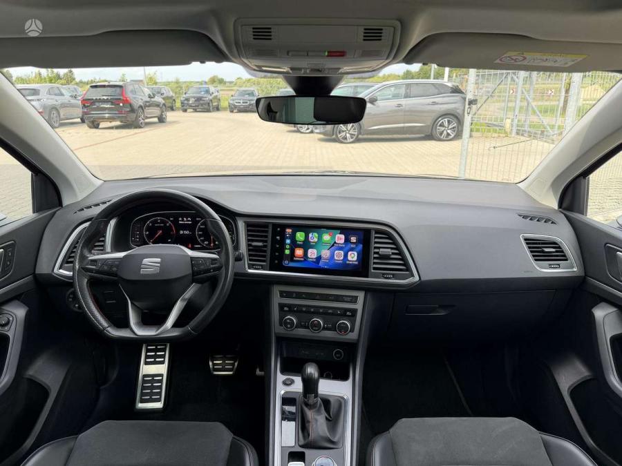 Grey SEAT Ateca 2023 in Siauliai, with an engine capacity of 1.97 L and mileage of 137 thousand km for 21990 €, photo 17 on AUTOMOTO.COM.LV