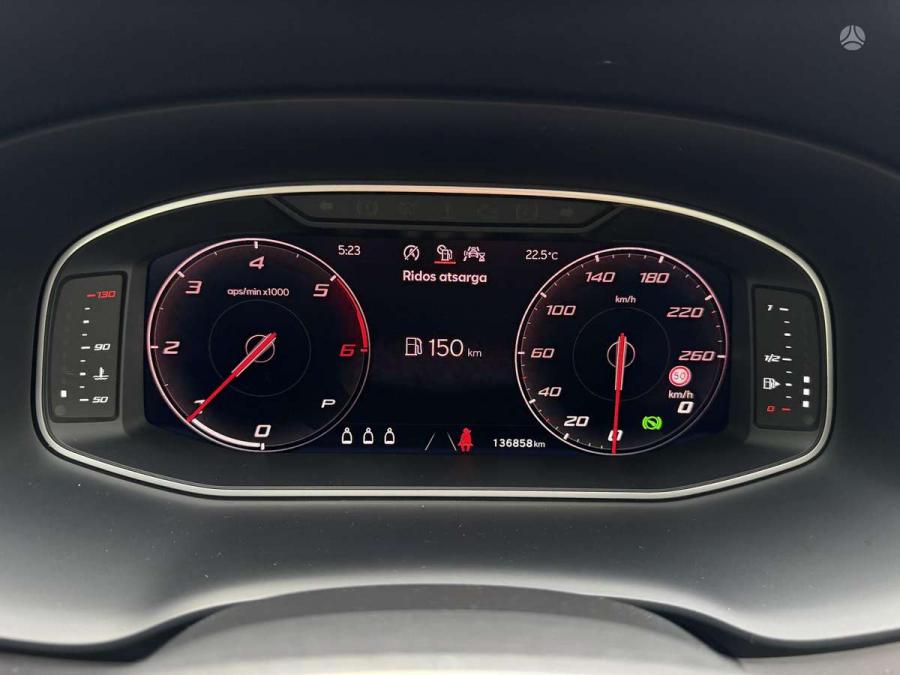 Grey SEAT Ateca 2023 in Siauliai, with an engine capacity of 1.97 L and mileage of 137 thousand km for 21990 €, photo 28 on AUTOMOTO.COM.LV