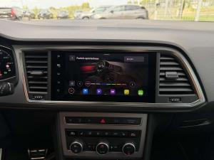 Grey SEAT Ateca 2023 in Siauliai, with an engine capacity of 1.97 L and mileage of 137 thousand km for 21990 €, photo 33 on AUTOMOTO.COM.LV