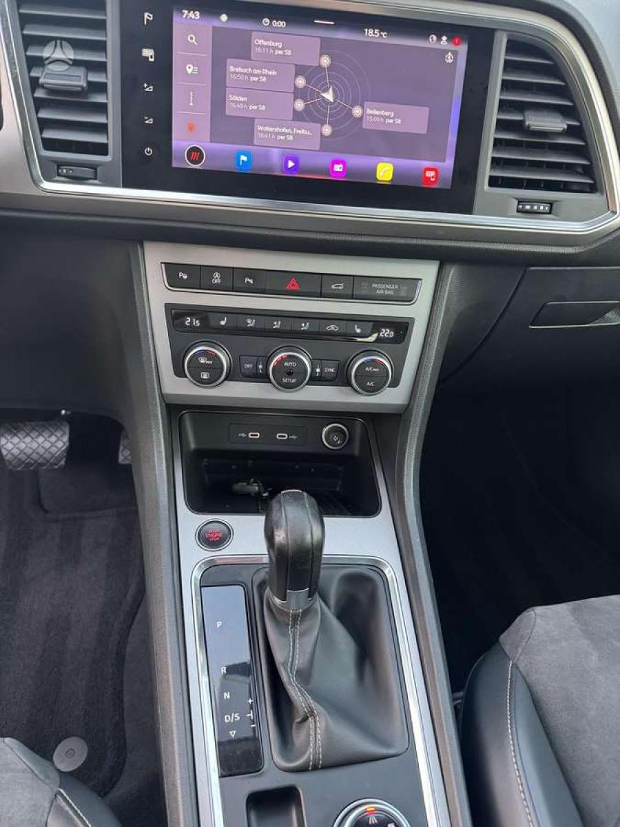 Серый Сеат Ateca 2023 в Бирштонас, объемом двигателя 1.97 л и пробегом 197 тыс. км за 13800 €, фото 15 на AUTOMOTO.COM.LV