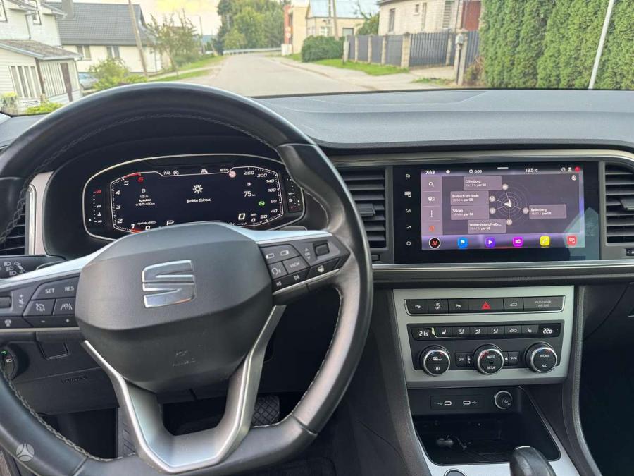 Серый Сеат Ateca 2023 в Бирштонас, объемом двигателя 1.97 л и пробегом 197 тыс. км за 13800 €, фото 16 на AUTOMOTO.COM.LV