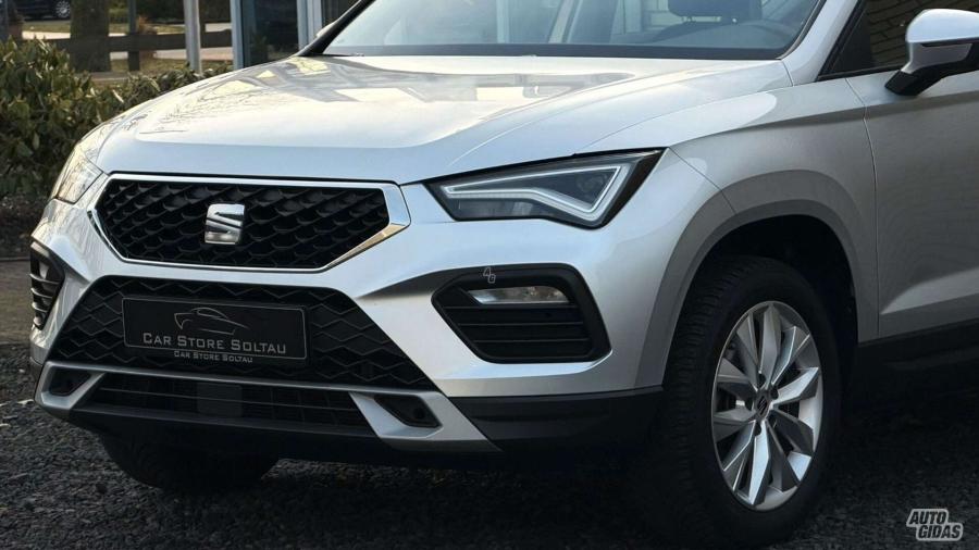 Grey SEAT Ateca 2024 in Kaunas, with an engine capacity of 1.50 L and mileage of 30 thousand km for 25647 €, photo 28 on AUTOMOTO.COM.LV