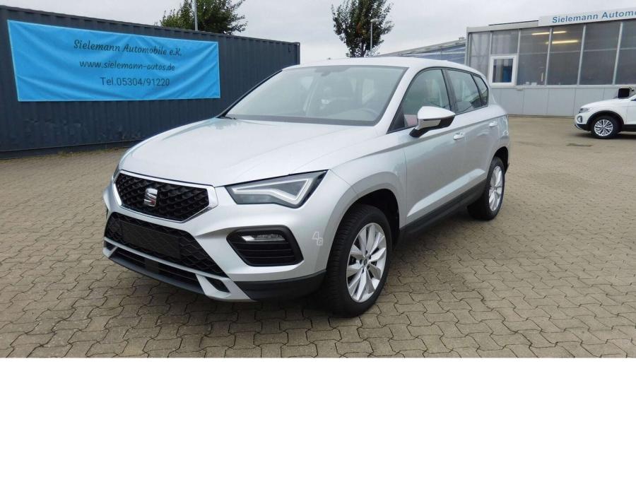 Grey SEAT Ateca 2024 in Kaunas, with an engine capacity of 1.50 L and mileage of 33 thousand km for 24829 €, photo 4 on AUTOMOTO.COM.LV