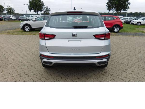 Grey SEAT Ateca 2024 in Kaunas, with an engine capacity of 1.50 L and mileage of 33 thousand km for 24829 €, photo 5 on AUTOMOTO.COM.LV