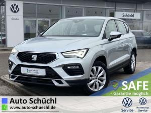 Pelēks SEAT Ateca 2024 Kauņa, ar dzinēja tilpumu 1.50 L un nobraukumu 27 tūkst. km par 26158 €, foto  vietnē AUTOMOTO.COM.LV