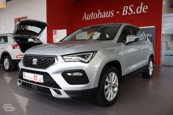 Grey SEAT Ateca 2024 in Kaunas, with an engine capacity of 1.50 L and mileage of 33 thousand km for 24190 €, photo 1 on AUTOMOTO.COM.LV