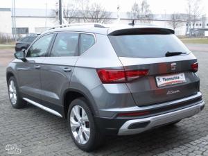 Grey SEAT Ateca 2024 in Kaunas, with an engine capacity of 1.50 L and mileage of 21 thousand km for 32690 €, photo 4 on AUTOMOTO.COM.LV