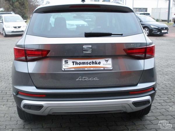 Grey SEAT Ateca 2024 in Kaunas, with an engine capacity of 1.50 L and mileage of 21 thousand km for 32690 €, photo 5 on AUTOMOTO.COM.LV