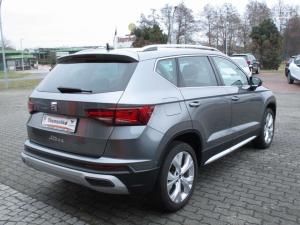 Grey SEAT Ateca 2024 in Kaunas, with an engine capacity of 1.50 L and mileage of 21 thousand km for 32690 €, photo 6 on AUTOMOTO.COM.LV
