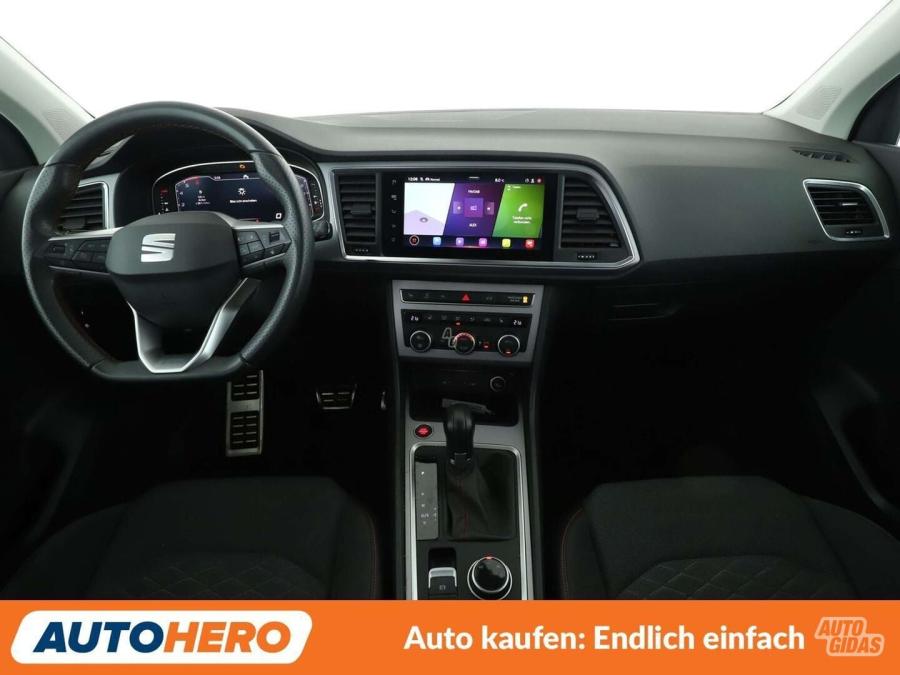 Grey SEAT Ateca 2024 in Kaunas, with an engine capacity of 2.00 L and mileage of 35 thousand km for 32535 €, photo 12 on AUTOMOTO.COM.LV