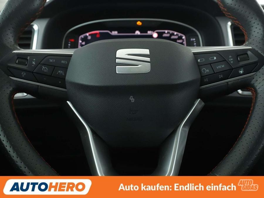 Grey SEAT Ateca 2024 in Kaunas, with an engine capacity of 2.00 L and mileage of 35 thousand km for 32535 €, photo 19 on AUTOMOTO.COM.LV