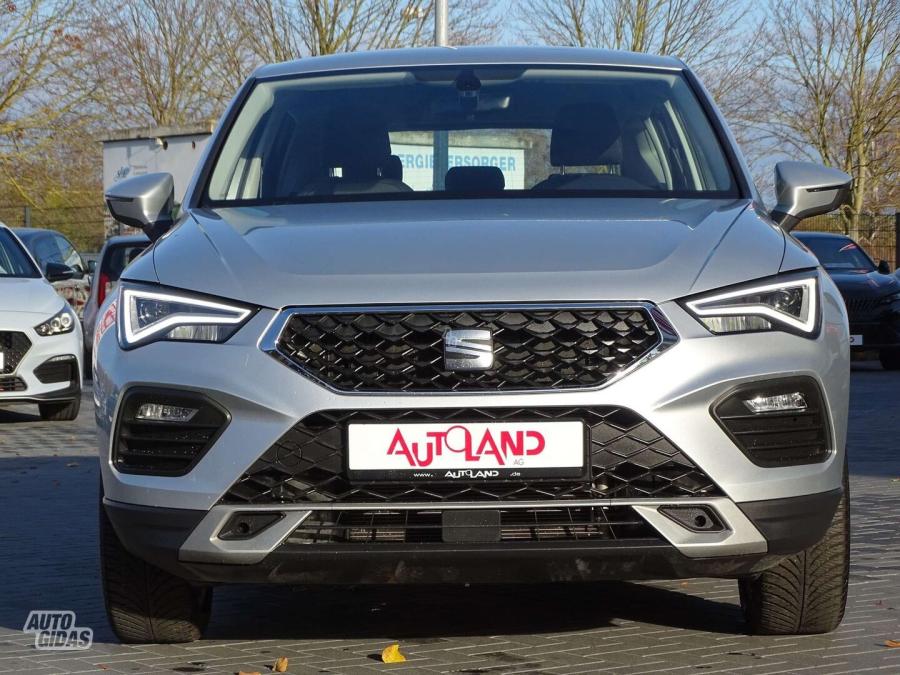 Grey SEAT Ateca 2024 in Kaunas, with an engine capacity of 1.50 L and mileage of 29 thousand km for 27499 €, photo 6 on AUTOMOTO.COM.LV