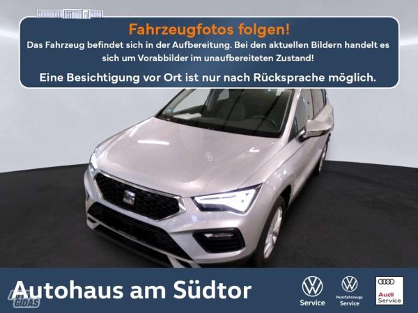Pelēks SEAT Ateca 2024 Kauņa, ar dzinēja tilpumu 2.00 L un nobraukumu 23 tūkst. km par 31649 €, foto 1 vietnē AUTOMOTO.COM.LV