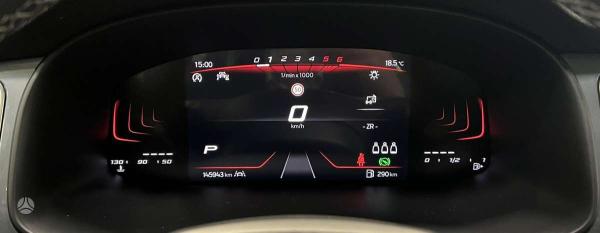Grey SEAT Ateca 2024 in Kaunas, with an engine capacity of 1.97 L and mileage of 146 thousand km for 18900 €, photo 5 on AUTOMOTO.COM.LV