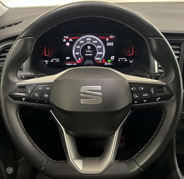 Grey SEAT Ateca 2024 in Kaunas, with an engine capacity of 1.97 L and mileage of 146 thousand km for 18900 €, photo 6 on AUTOMOTO.COM.LV