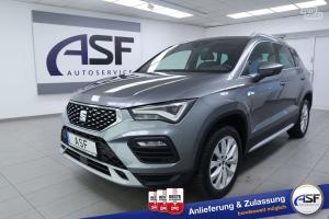 Grey SEAT Ateca 2025 in Kaunas, with an engine capacity of 1.50 L and mileage of 50 thousand km for 30046 €, photo  on AUTOMOTO.COM.LV