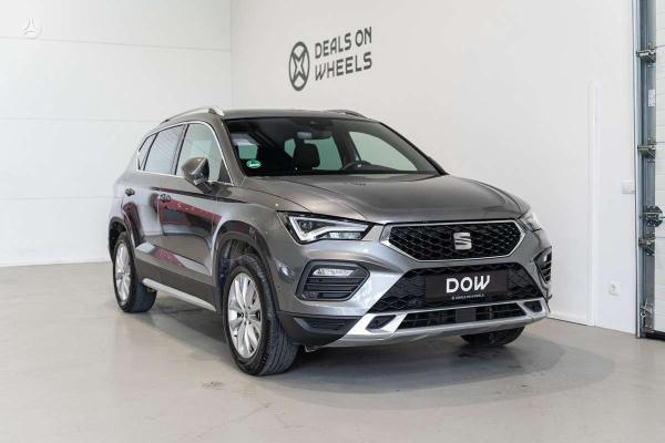 Grey SEAT Ateca 2025 in Vilnius, with an engine capacity of 1.50 L and mileage of 16 thousand km for 24990 €, photo 1 on AUTOMOTO.COM.LV