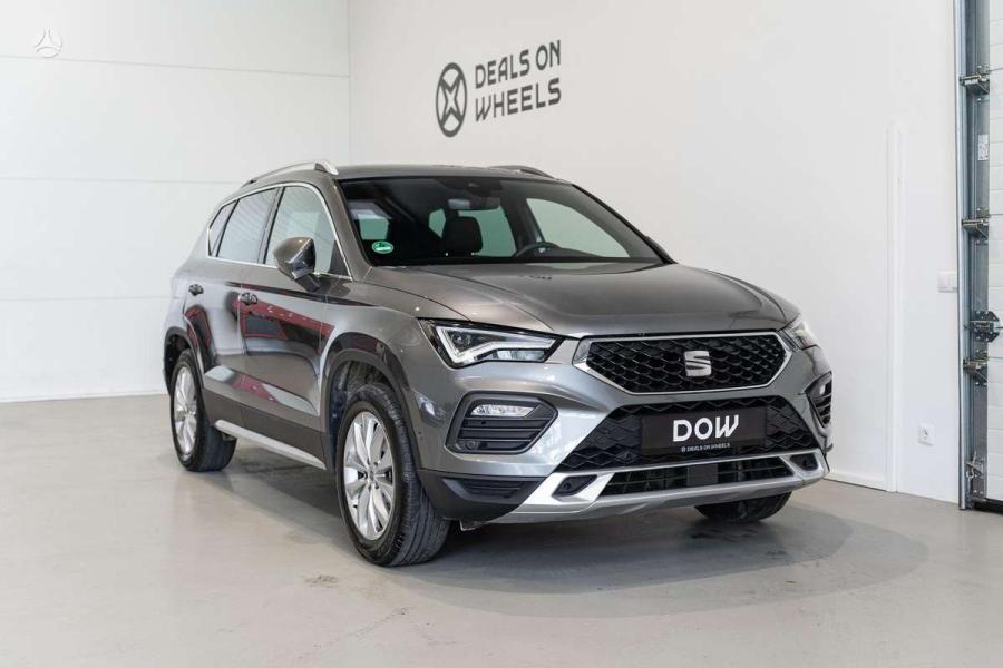 Grey SEAT Ateca 2025 in Vilnius, with an engine capacity of 1.50 L and mileage of 16 thousand km for 24990 €, photo 1 on AUTOMOTO.COM.LV