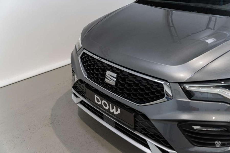 Grey SEAT Ateca 2025 in Vilnius, with an engine capacity of 1.50 L and mileage of 16 thousand km for 24990 €, photo 8 on AUTOMOTO.COM.LV