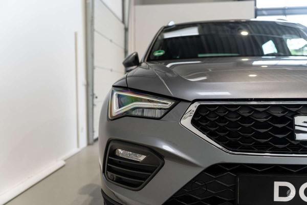 Grey SEAT Ateca 2025 in Vilnius, with an engine capacity of 1.50 L and mileage of 16 thousand km for 24990 €, photo 9 on AUTOMOTO.COM.LV