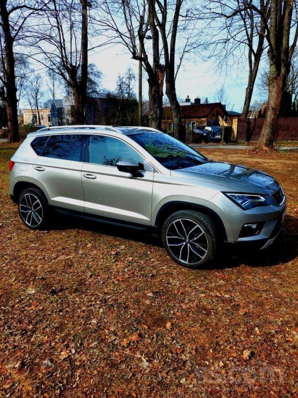 Серый Сеат Ateca 2017 в Рига, объемом двигателя 2.00 л и пробегом 227 тыс. км за 13900 €, фото 4 на AUTOMOTO.COM.LV