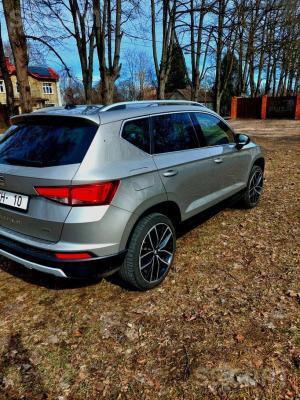 Grey SEAT Ateca 2017 in Riga, with an engine capacity of 2.00 L and mileage of 227 thousand km for 13900 €, photo 6 on AUTOMOTO.COM.LV