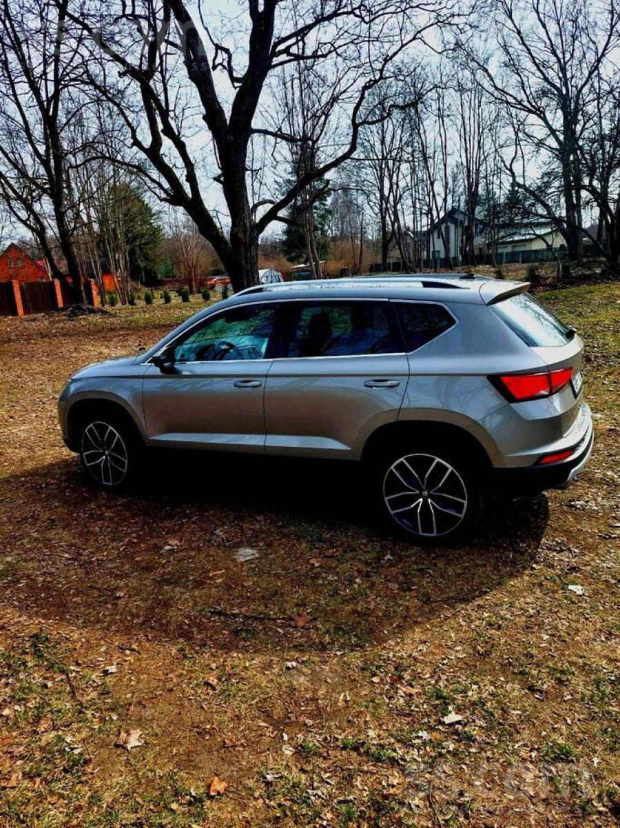 Grey SEAT Ateca 2017 in Riga, with an engine capacity of 2.00 L and mileage of 227 thousand km for 13900 €, photo 7 on AUTOMOTO.COM.LV