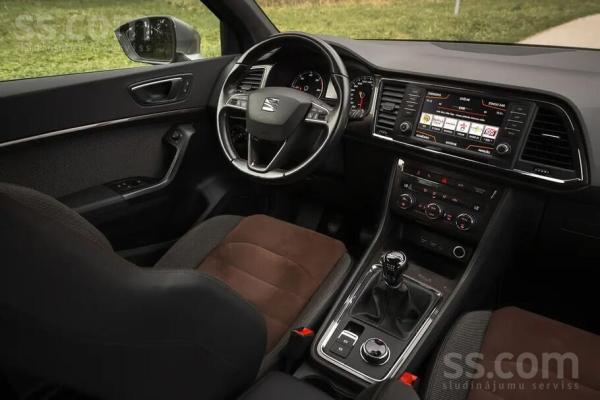 Серый Сеат Ateca 2017 в Рига, объемом двигателя 2.00 л и пробегом 227 тыс. км за 13900 €, фото 10 на AUTOMOTO.COM.LV