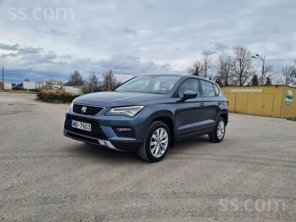 Pelēks SEAT Ateca 2019 Ogre, ar dzinēja tilpumu 1.60 L un nobraukumu 0 tūkst. km par 13700 €, foto 1 vietnē AUTOMOTO.COM.LV