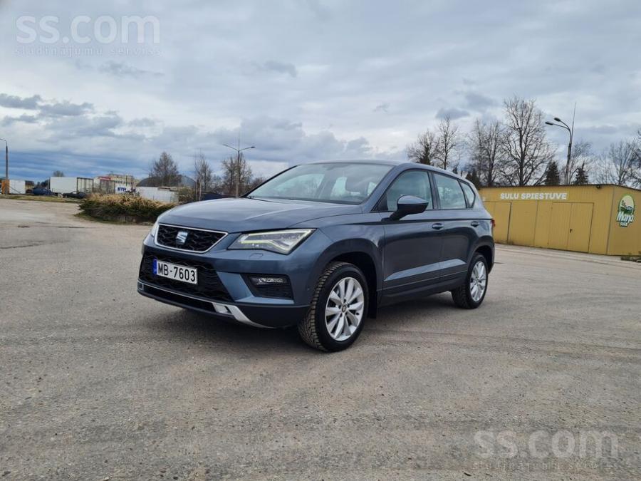 Pelēks SEAT Ateca 2019 Ogre, ar dzinēja tilpumu 1.60 L un nobraukumu 0 tūkst. km par 13700 €, foto 1 vietnē AUTOMOTO.COM.LV