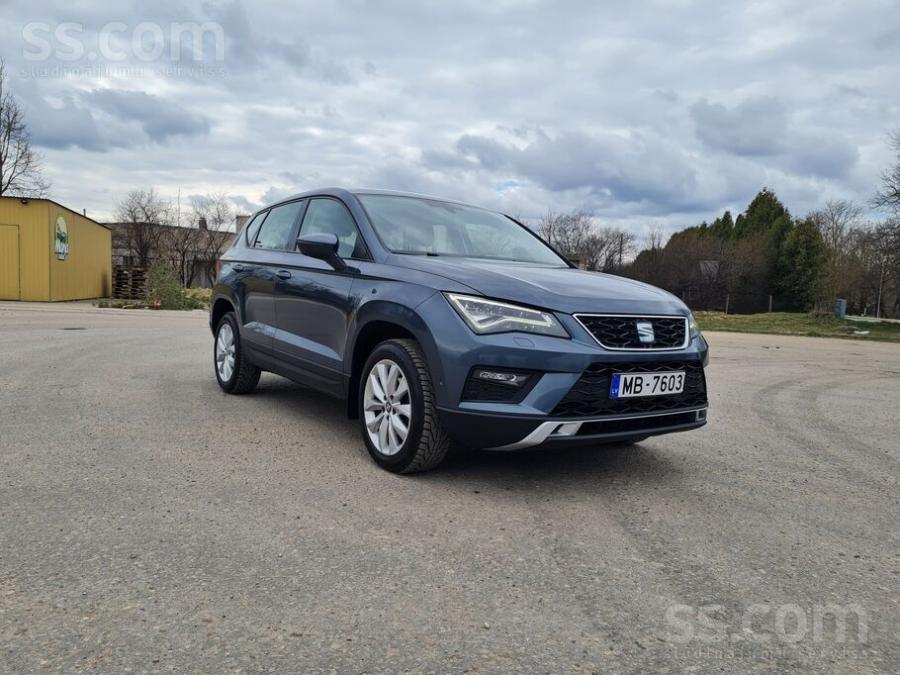 Pelēks SEAT Ateca 2019 Ogre, ar dzinēja tilpumu 1.60 L un nobraukumu 0 tūkst. km par 13700 €, foto 4 vietnē AUTOMOTO.COM.LV