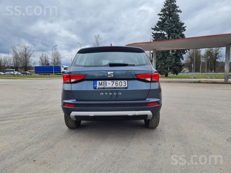 Pelēks SEAT Ateca 2019 Ogre, ar dzinēja tilpumu 1.60 L un nobraukumu 0 tūkst. km par 13700 €, foto 7 vietnē AUTOMOTO.COM.LV