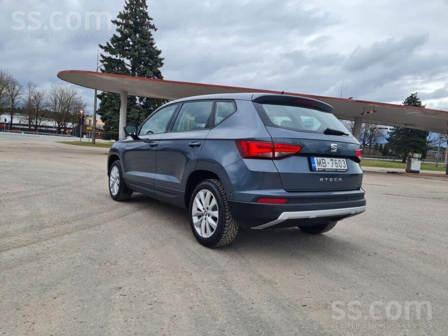 Pelēks SEAT Ateca 2019 Ogre, ar dzinēja tilpumu 1.60 L un nobraukumu 0 tūkst. km par 13700 €, foto 8 vietnē AUTOMOTO.COM.LV