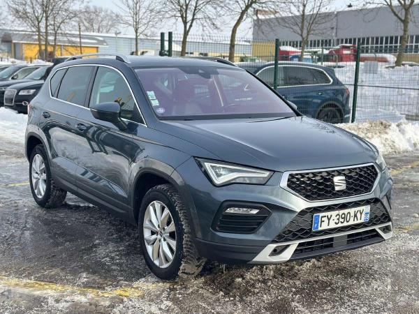 Серый Сеат Ateca 2021 в Клайпеда, объемом двигателя 1.50 л и пробегом 220 тыс. км за 14999 €, фото 3 на AUTOMOTO.COM.LV