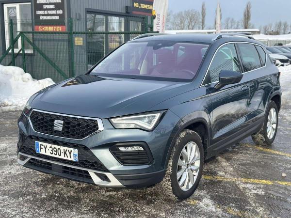 Серый Сеат Ateca 2021 в Клайпеда, объемом двигателя 1.50 л и пробегом 220 тыс. км за 14999 €, фото 4 на AUTOMOTO.COM.LV