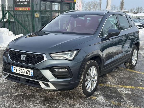Grey SEAT Ateca 2021 in Klaipeda, with an engine capacity of 1.50 L and mileage of 220 thousand km for 14999 €, photo 6 on AUTOMOTO.COM.LV