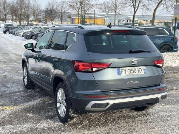 Grey SEAT Ateca 2021 in Klaipeda, with an engine capacity of 1.50 L and mileage of 220 thousand km for 14999 €, photo 10 on AUTOMOTO.COM.LV