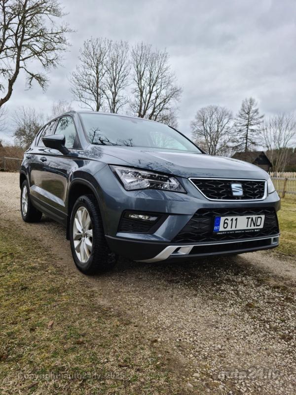 Grey SEAT Ateca 2018 in Tallinn, with an engine capacity of 1.40 L and mileage of 149 thousand km for 14700 €, photo 1 on AUTOMOTO.COM.LV